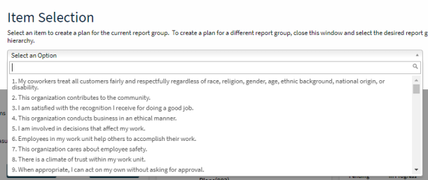 Creating an Improvement Plan – PG Employee Experience